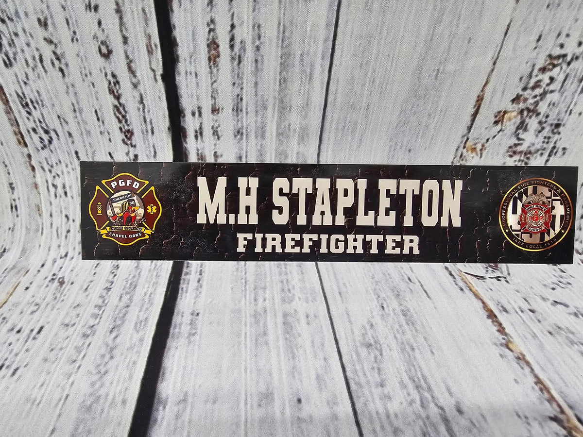 2" X 10" Full Color Locker Name plate – cnengravingmd